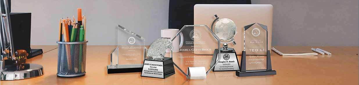 Patent Awards - Desktop Awards for Inventors