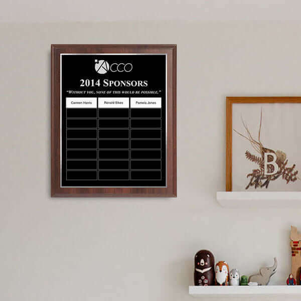 Perpetual Plaques - with 24 Plates