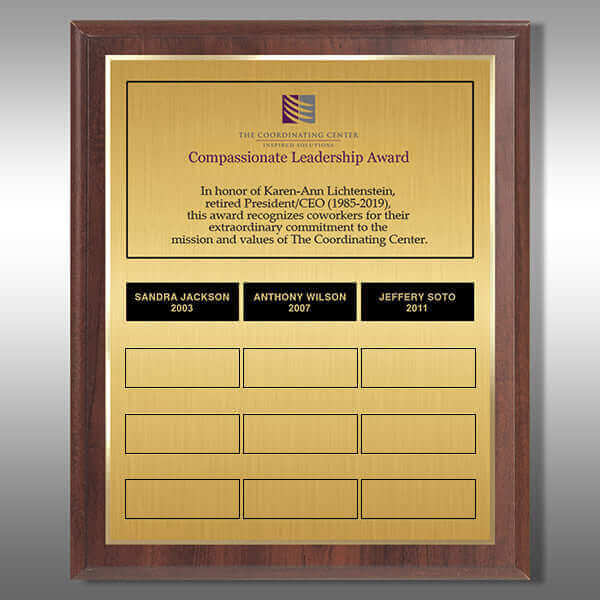 Perpetual Plaques - Collections