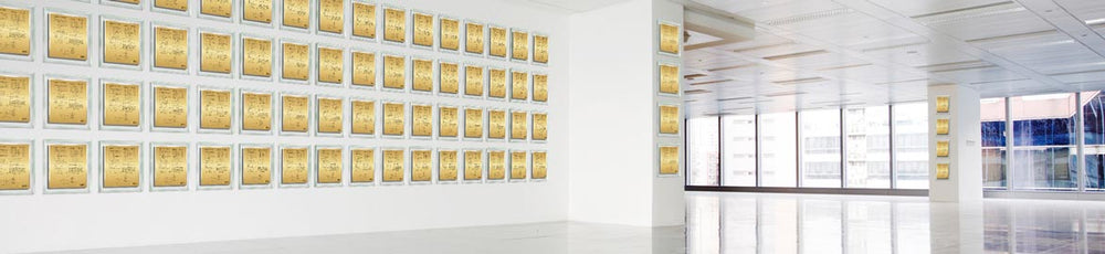 Showcasing Corporate Excellence with Patent Walls