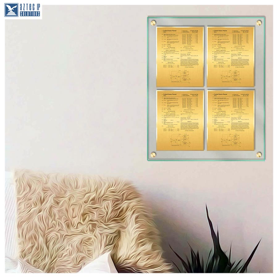 Patent Plaque - TransLucite® GreenEdge Panel JP1-EZ22